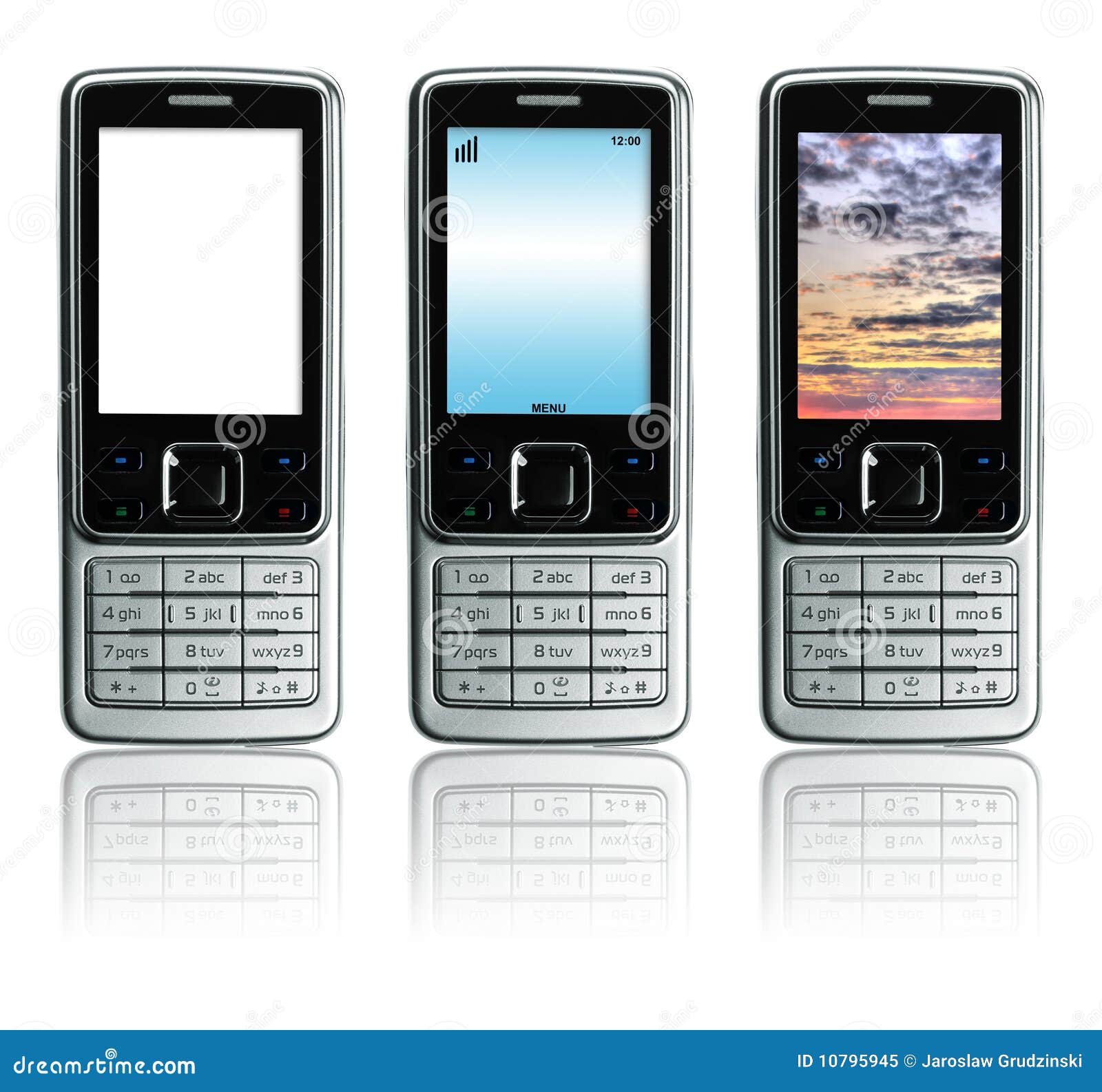 Cell phones stock image. Image of background, keypad - 10795945