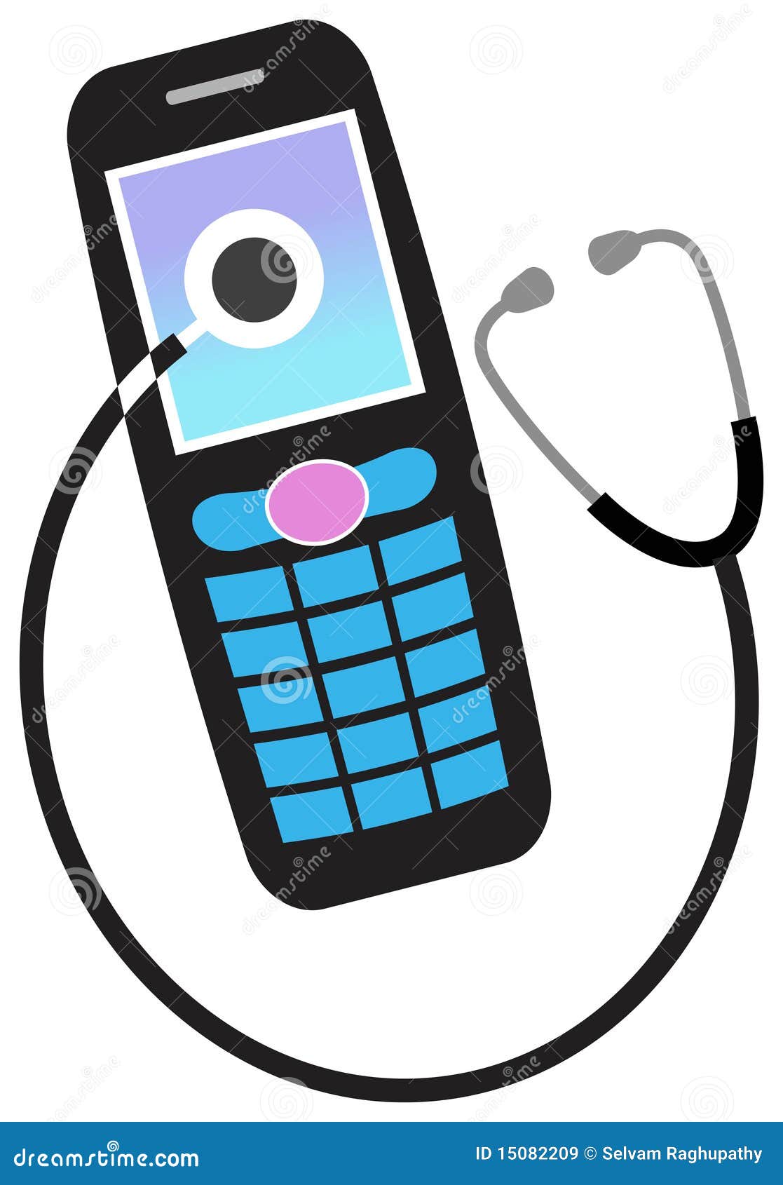 Cell service stock vector. Illustration of diagnose, colourful - 15082209