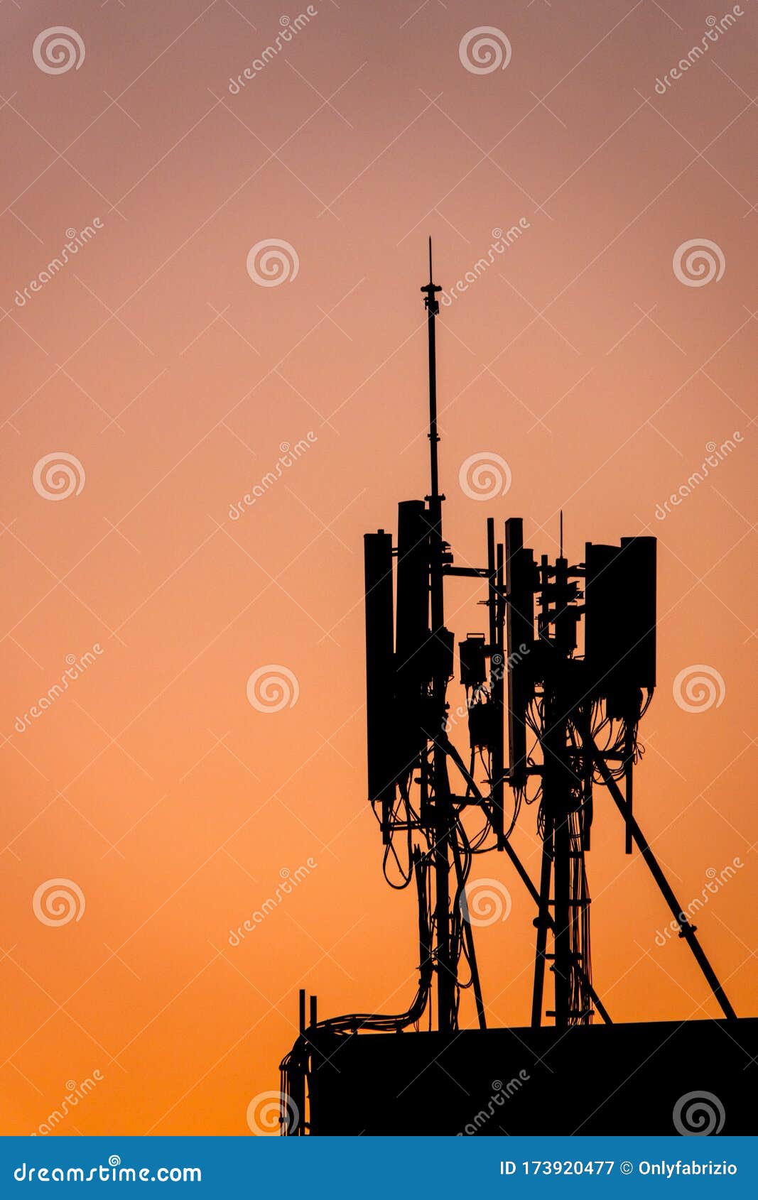 Cell site stock image. Image of electronic, cellular - 173920477