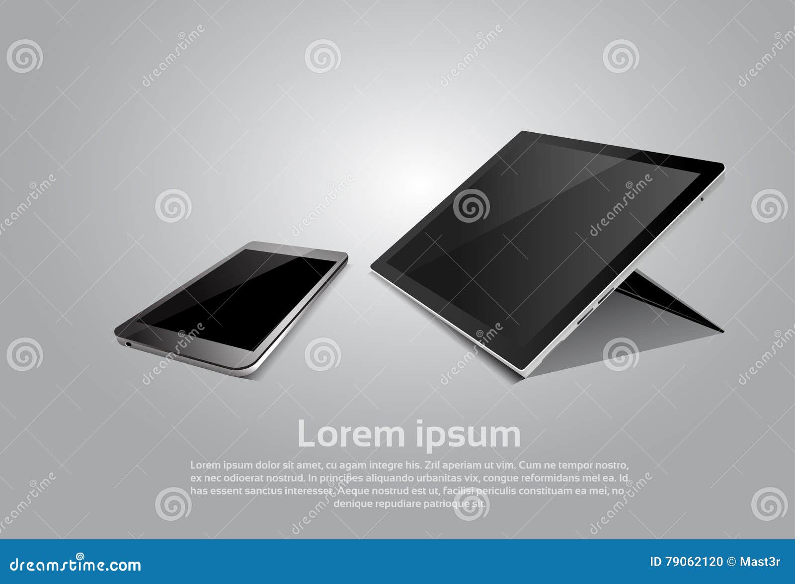 Cell Smart Phone Tablet Computer Responsive Design Blank Screen Digital ...