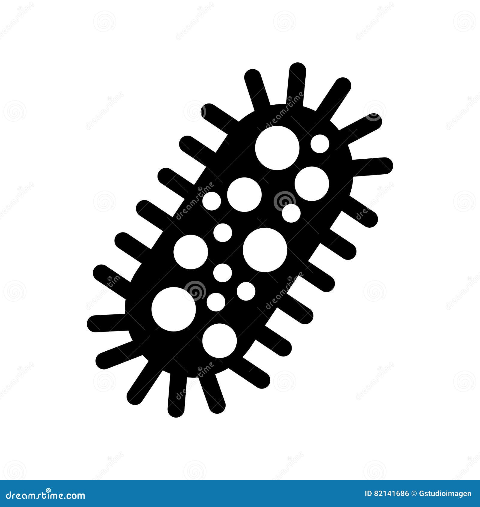Cell Structure Isolated Icon Stock Illustration - Illustration of ...