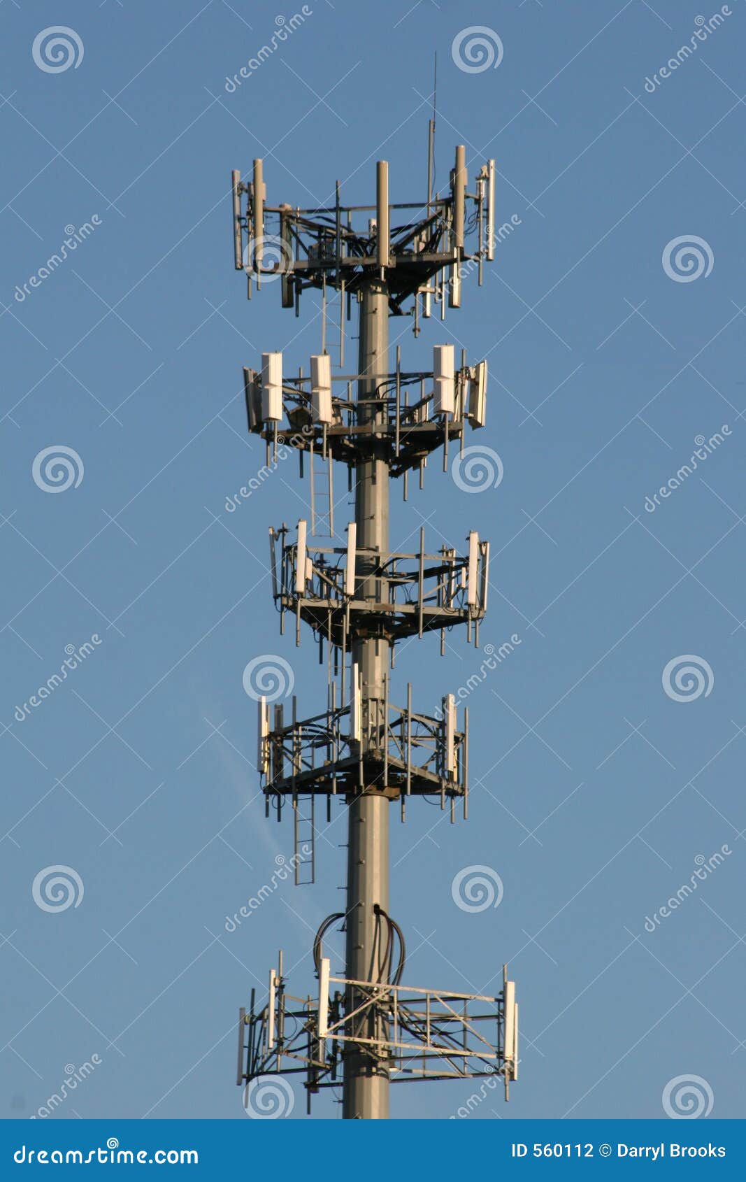 Cell Tower stock photo. Image of phone, communication, tower - 560112