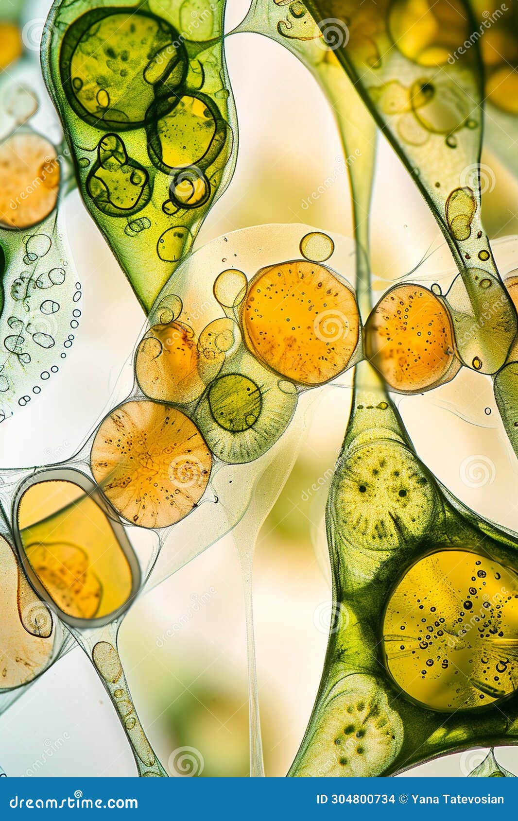 Cell Under a Microscope. Selective Focus Stock Photo - Image of human ...