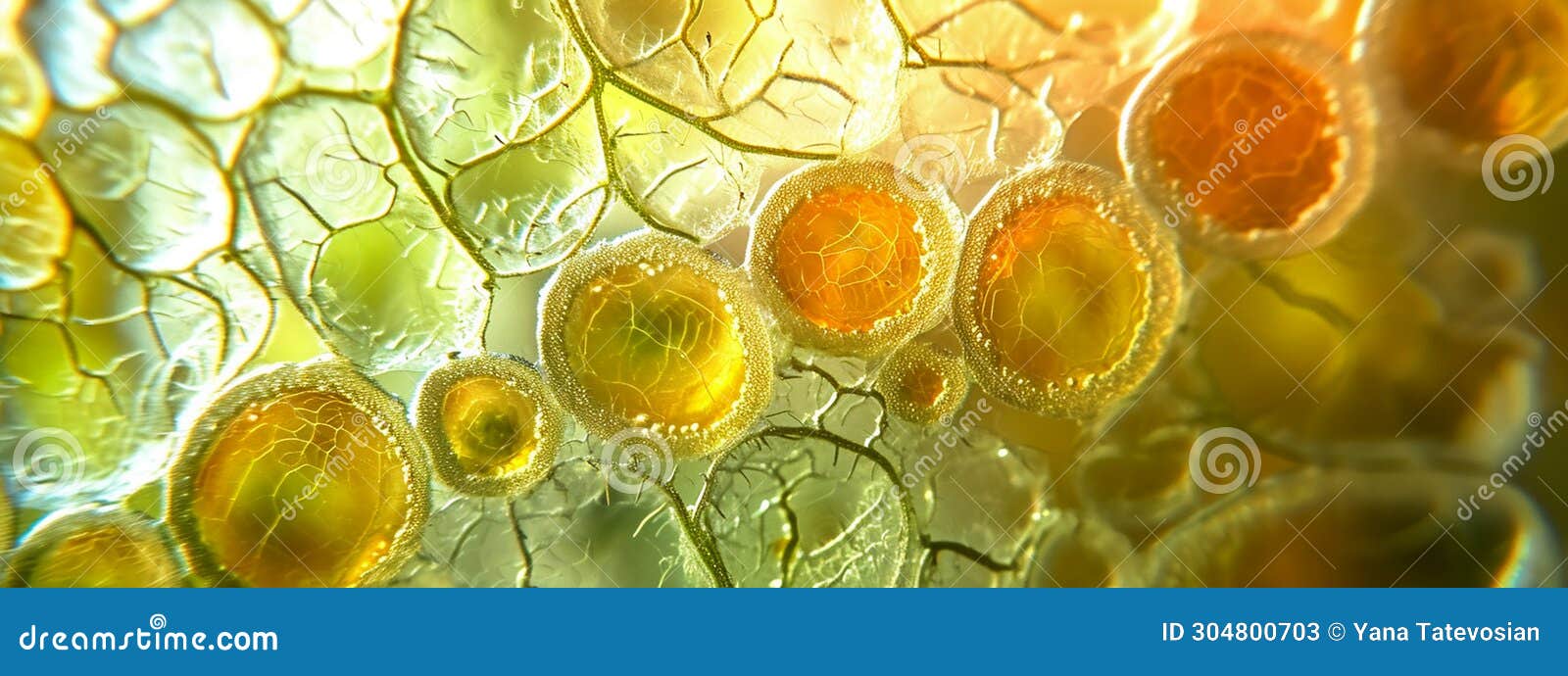 Cell Under a Microscope. Selective Focus Stock Image - Image of ...