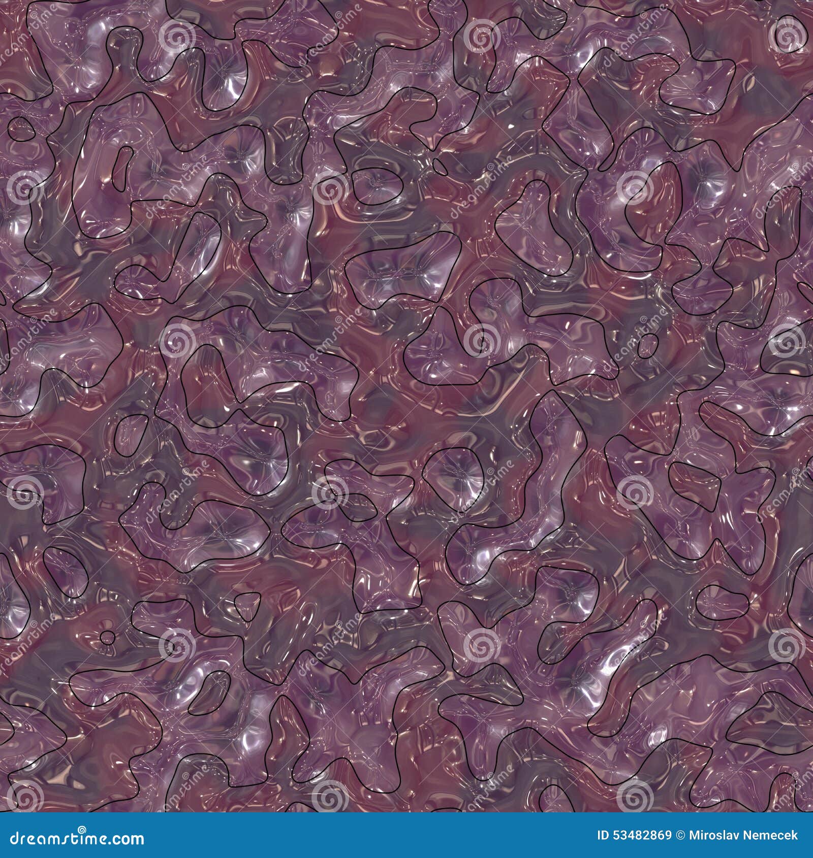 Cell Waves Generated Seamless Texture Stock Illustration - Illustration ...