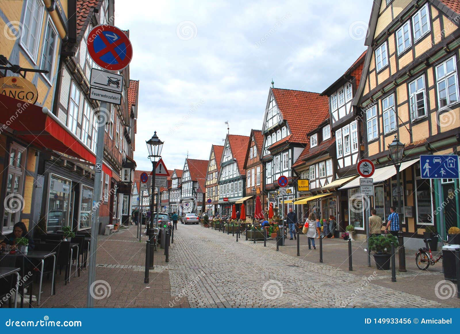 The View of the Historical Center of Celle Editorial Photo - Image of ...