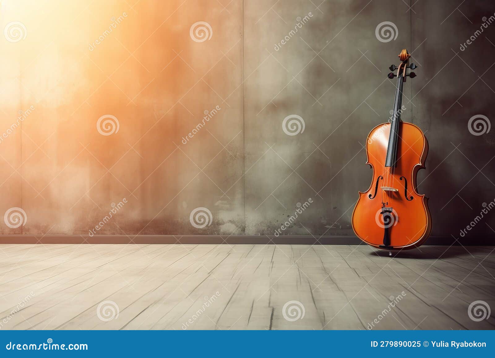 Cello Background Vector Illustration | CartoonDealer.com #11814550