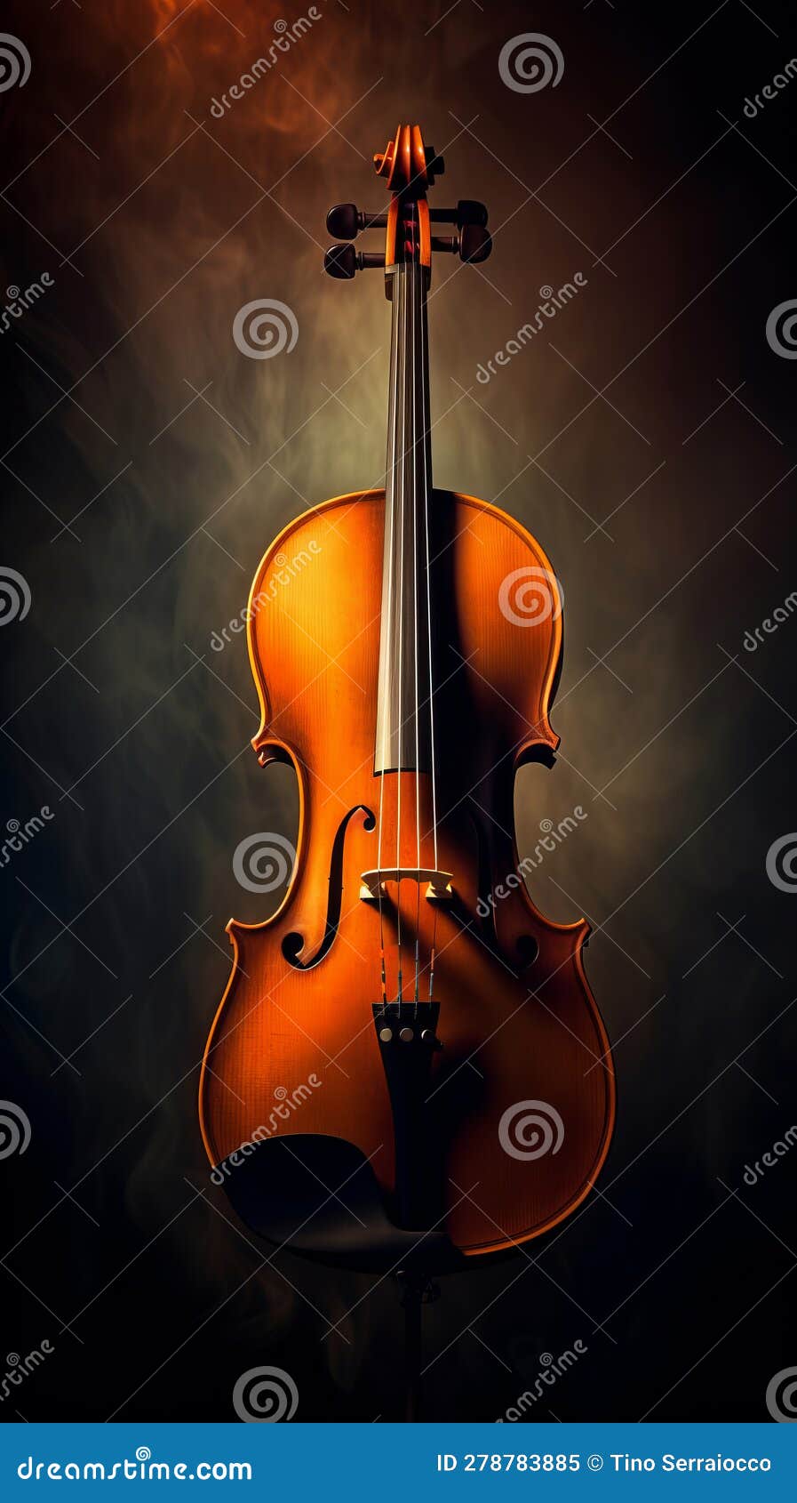 Cello with Beautiful Light on a Homogeneous Backdrop,generated with AI ...
