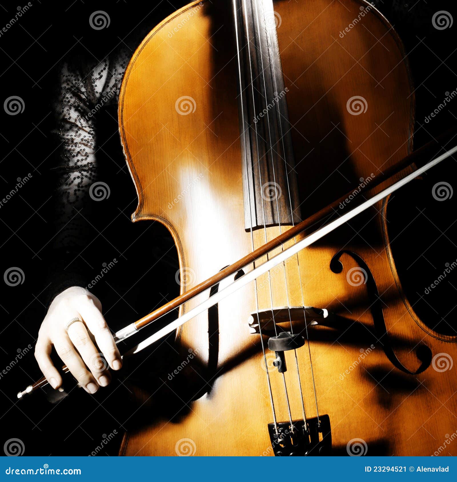Cello bow stock image. Image of concert, black, music - 23294521