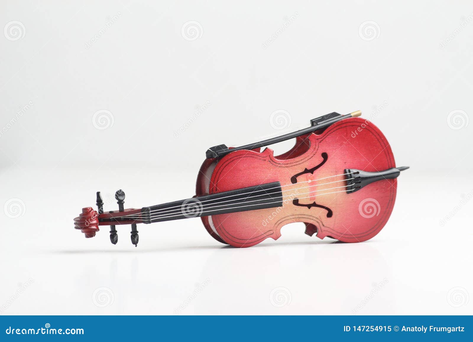 Cello and a Bow on White Background Stock Image - Image of pegboard ...
