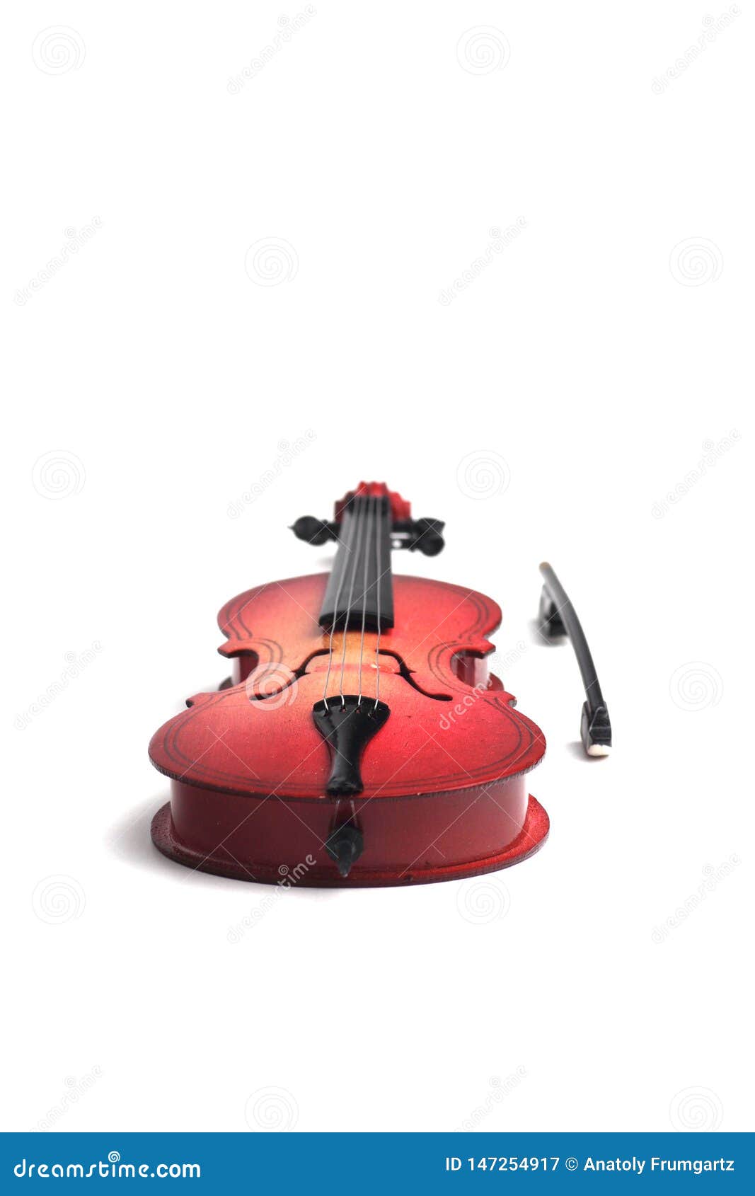 Cello and a Bow on White Background Stock Image - Image of pegboard ...