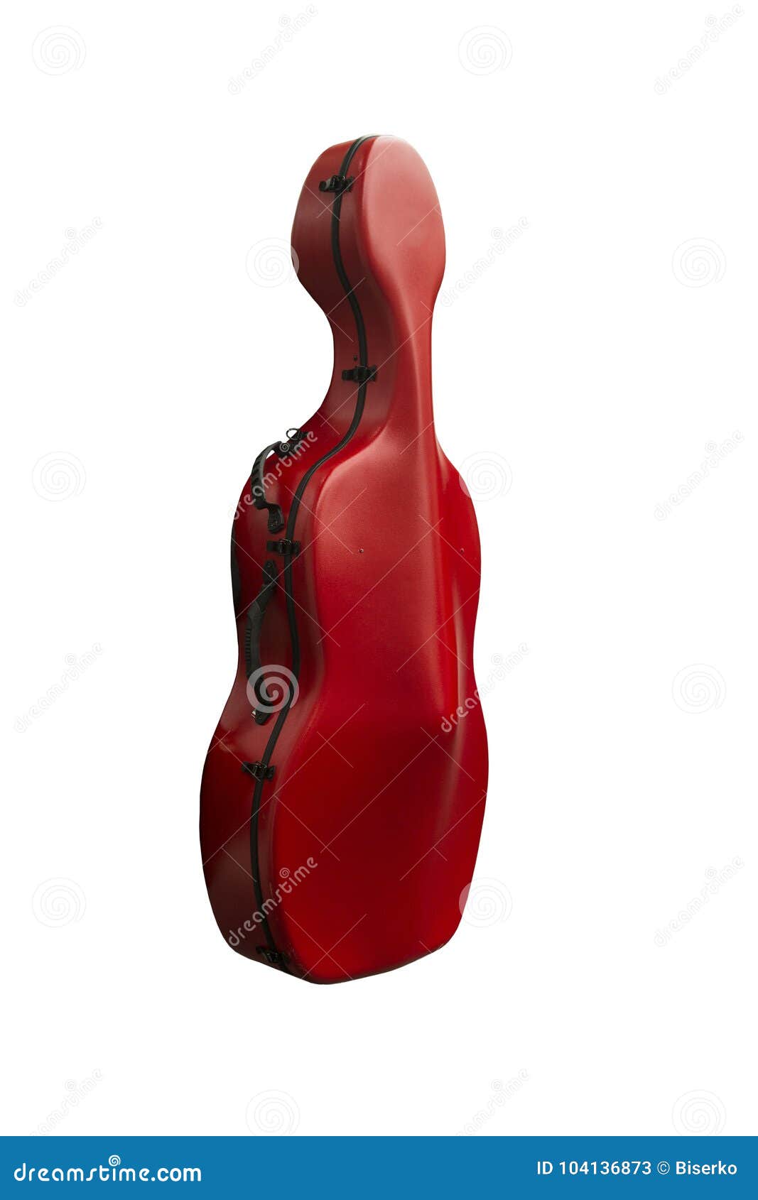 Modern Cello Red Protecting Box Stock Image - Image of protecting ...