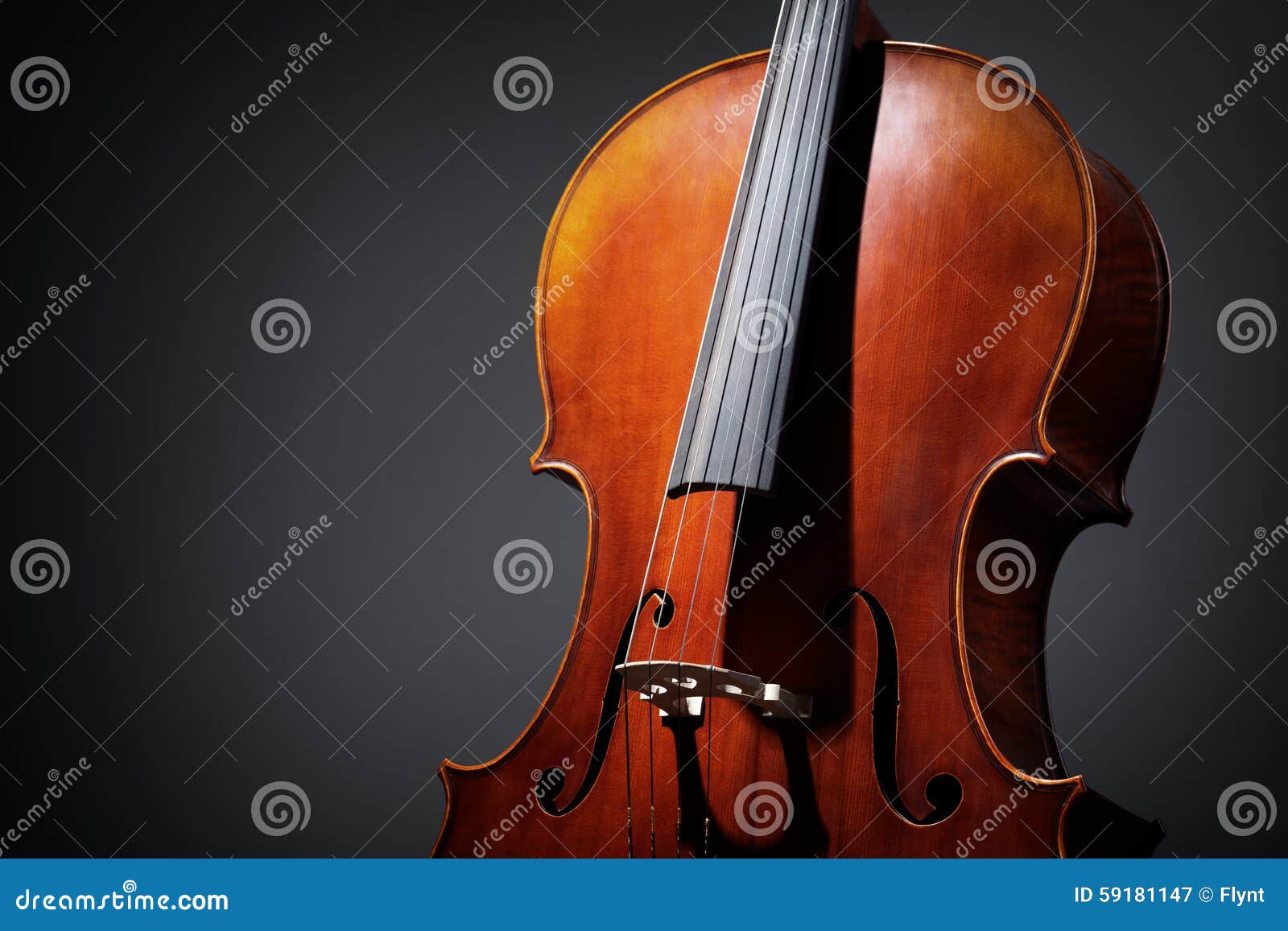 Cello on dark background stock image. Image of cello - 59181147