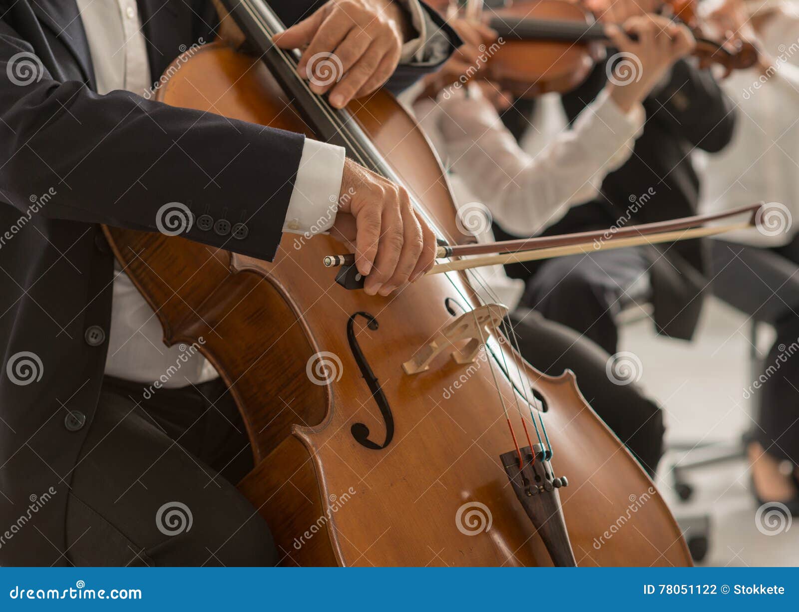 Cello Player S Hands Close Up Stock Photo - Image of elegance ...