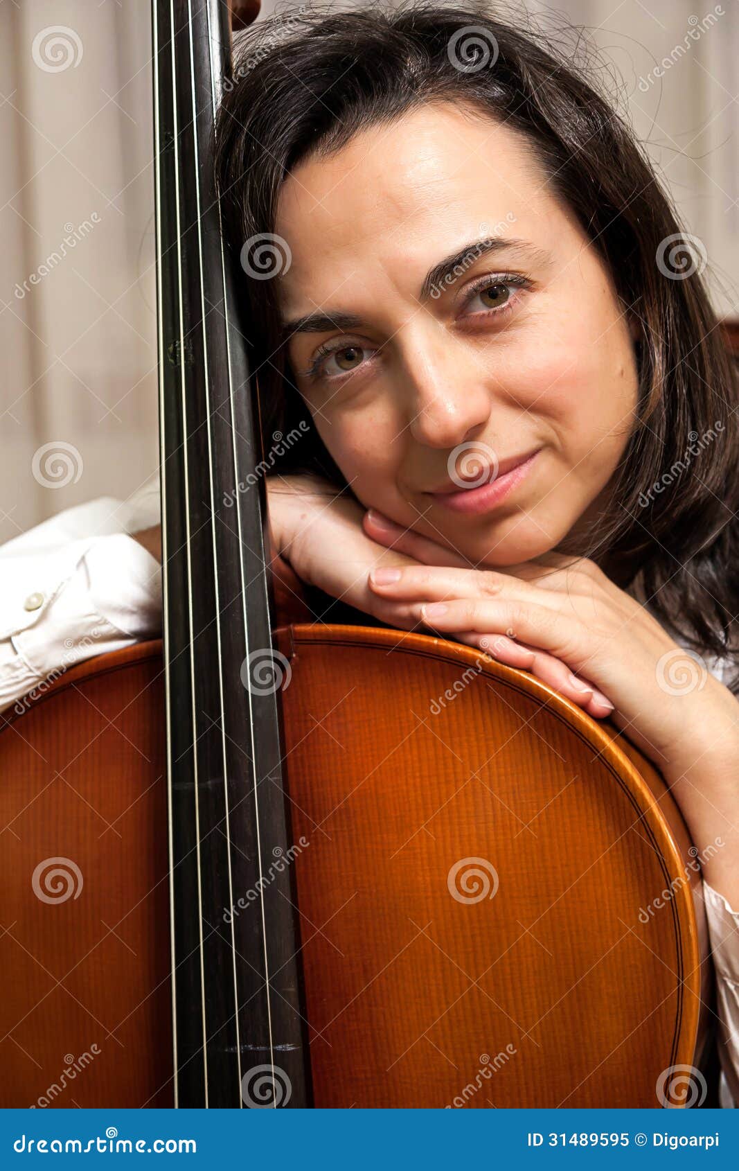 Cello stock image. Image of elegance, instrument, cello - 31489595