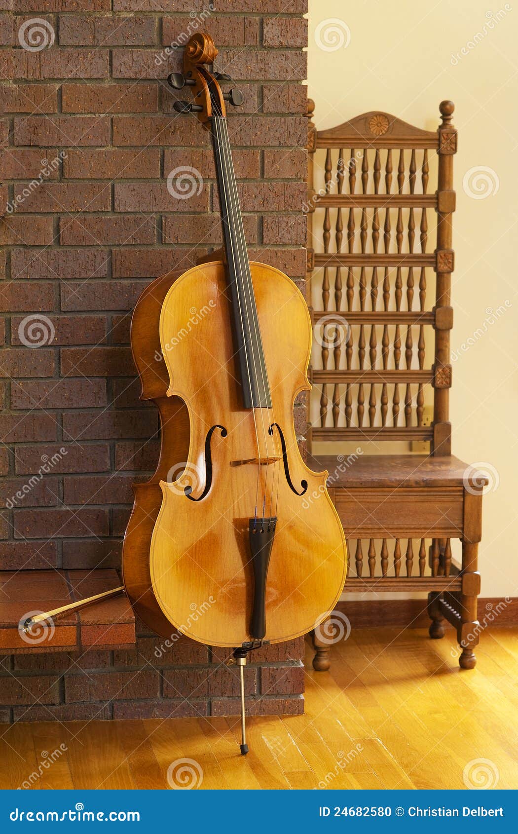 Cello or violoncello stock photo. Image of bass, music - 24682580
