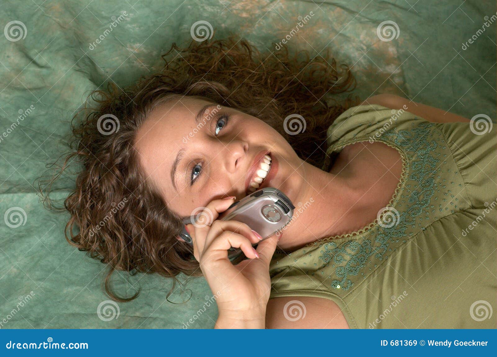 Cellphone Chatting stock image. Image of listen, communication - 681369