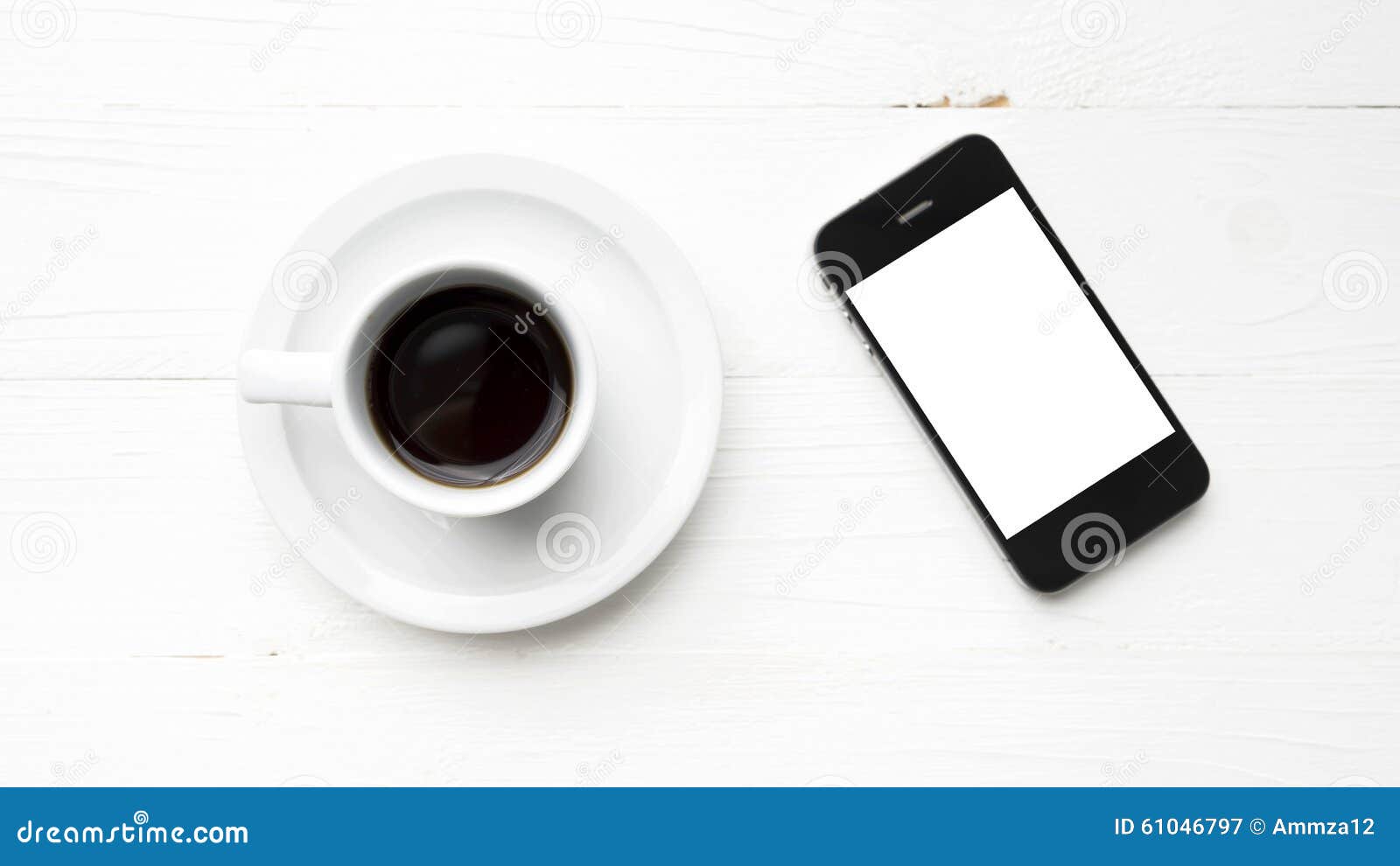 Cellphone with coffee cup stock image. Image of modern - 61046797