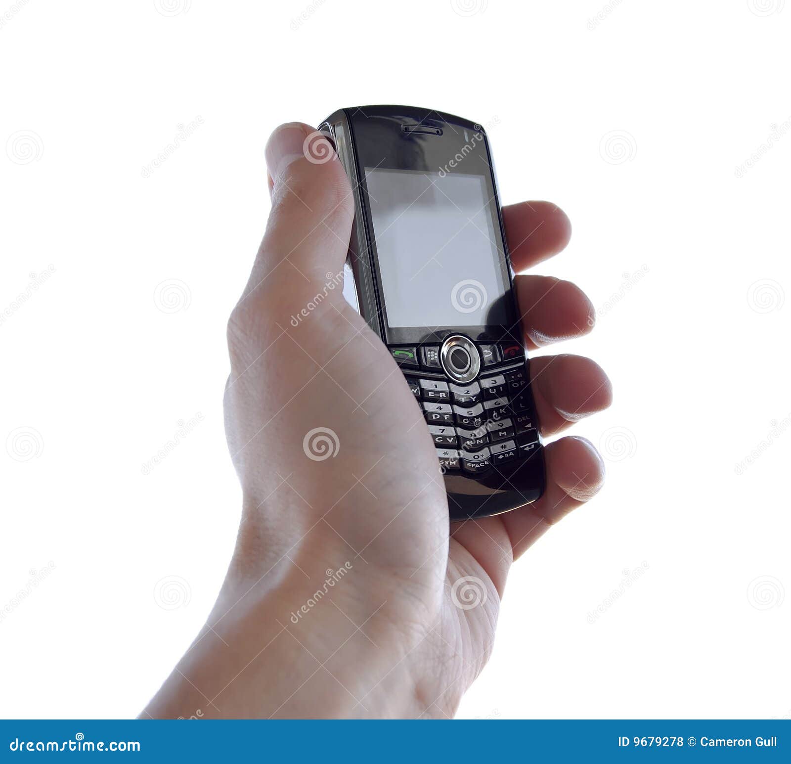Cellphone in hand stock photo. Image of cellular, message - 9679278