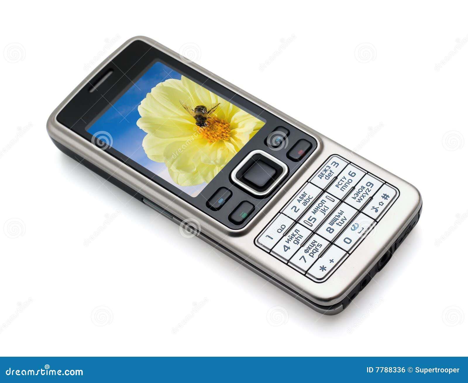 Cellphone isolated stock photo. Image of digital, date - 7788336