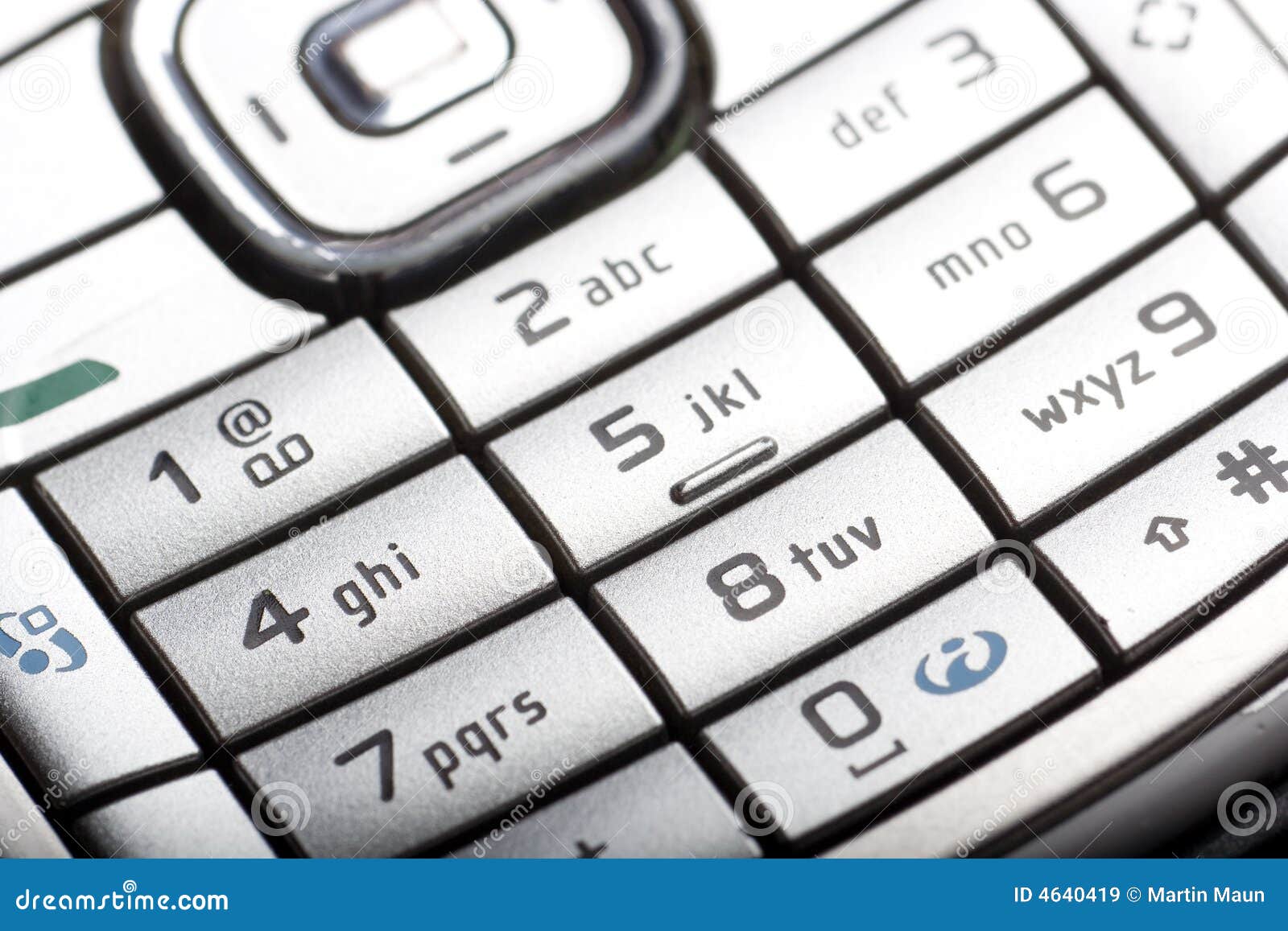 Cellphone Keys stock image. Image of business, network - 4640419