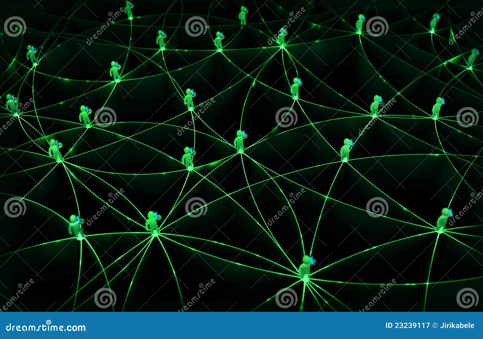 Cellphone Network stock illustration. Illustration of perspective ...