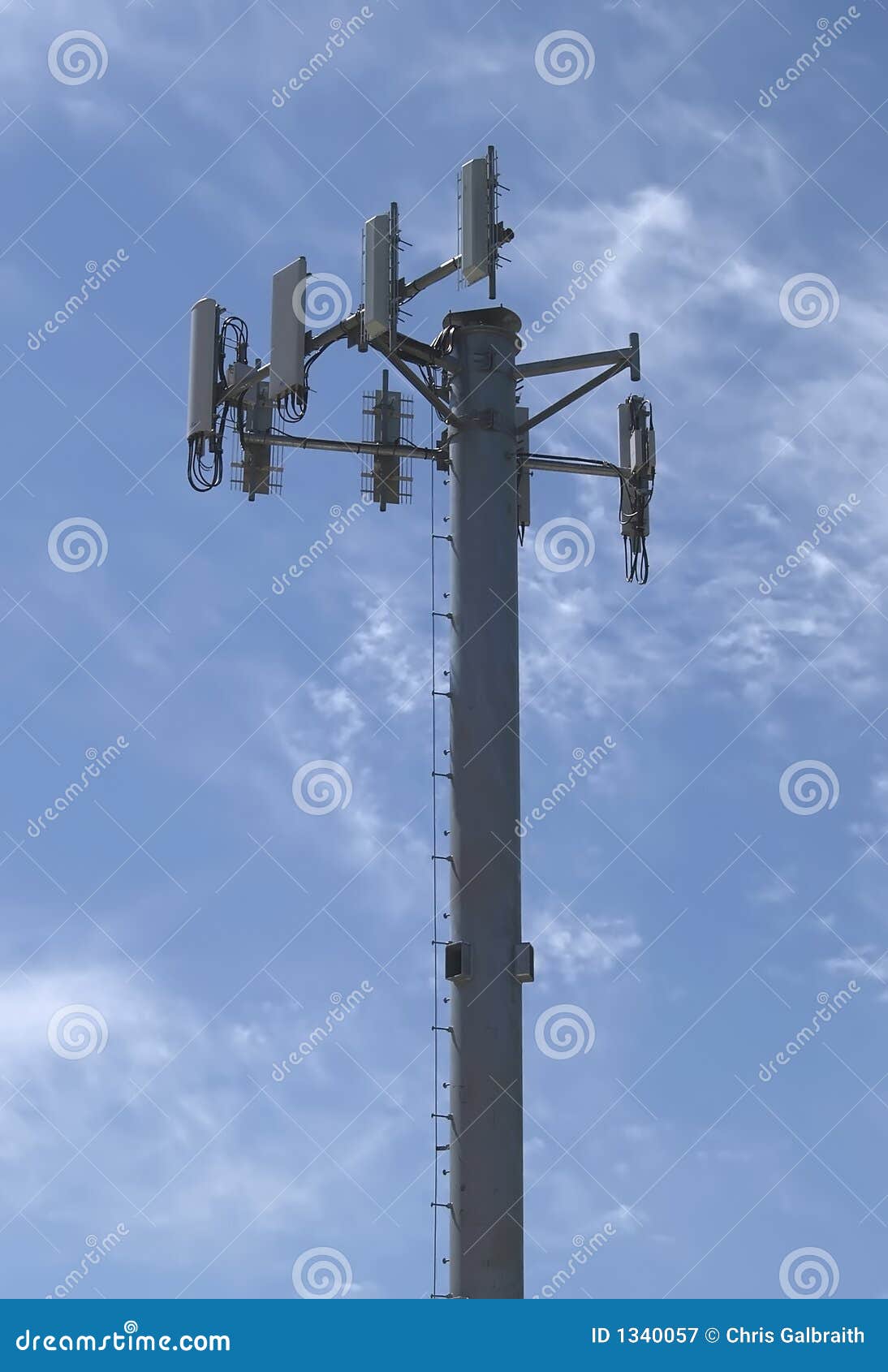 Cellphone tower stock image. Image of modern, connectivity - 1340057