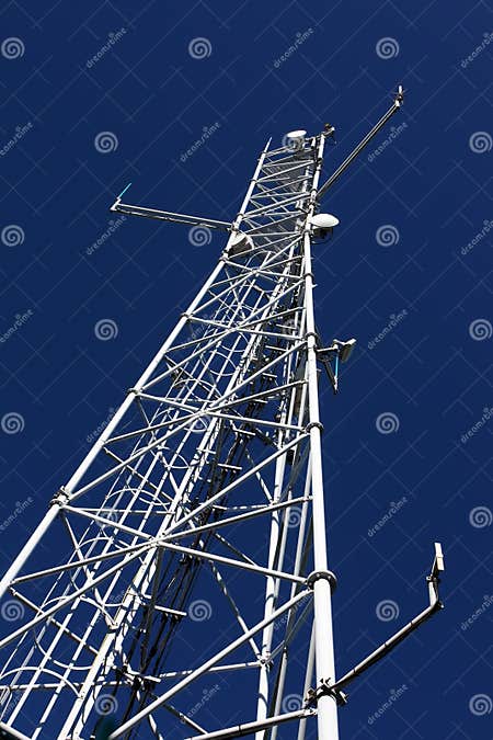 Cellphone tower stock image. Image of communications, technology - 4149683
