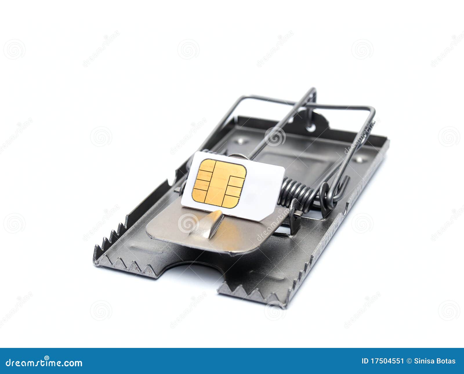 Cellphone trap stock image. Image of decoy, chip, cellular - 17504551