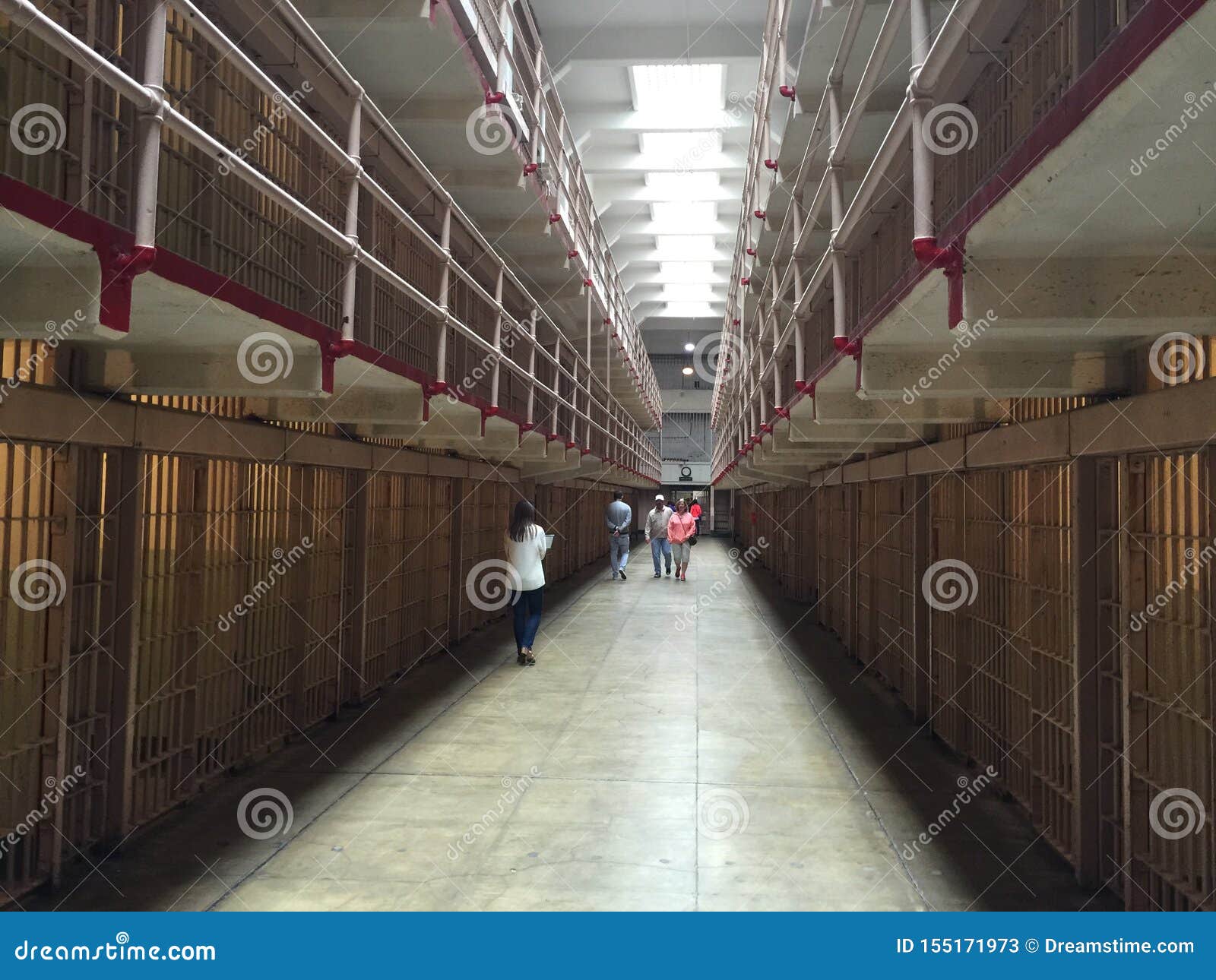 Cells of Alcatraz Prison editorial stock photo. Image of amazing ...