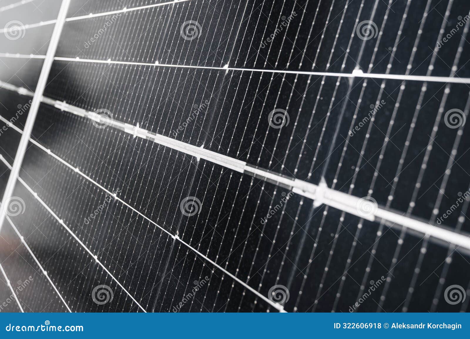 Cells of Black Solar Panel in Close Up. Renewable Green Energy System ...
