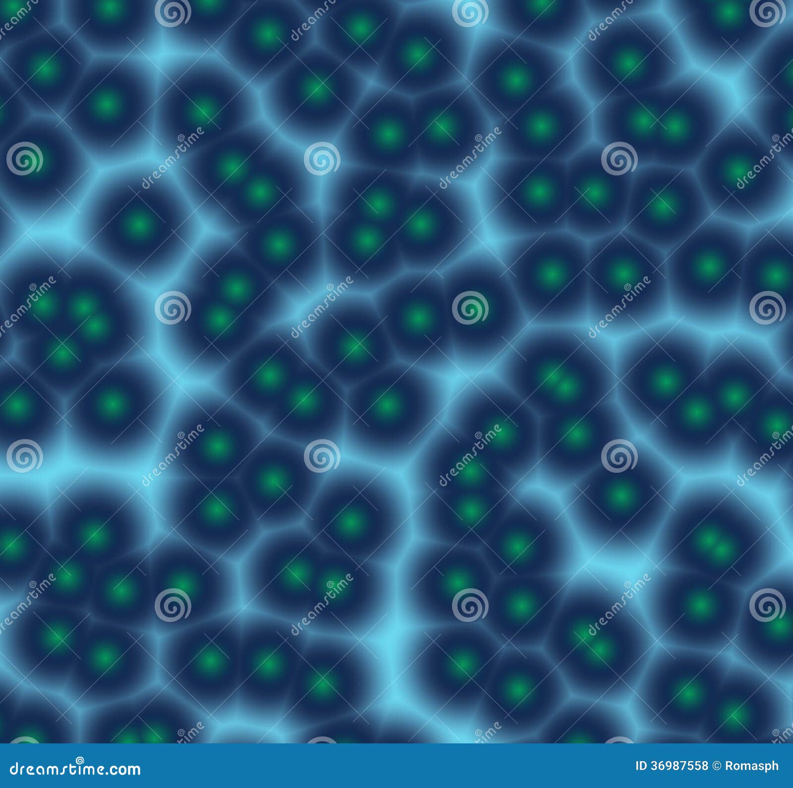 Cells, Computer Generated Pattern Stock Illustration - Illustration of ...