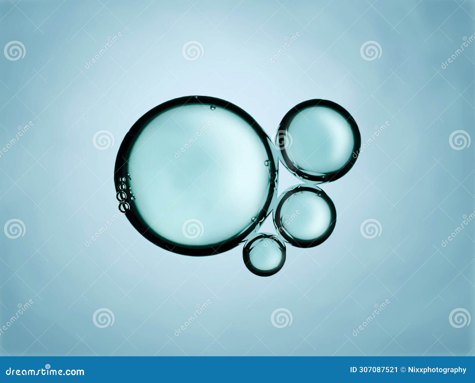 Cells Division Process, Cell Divides into Two Cells Stock Image - Image ...