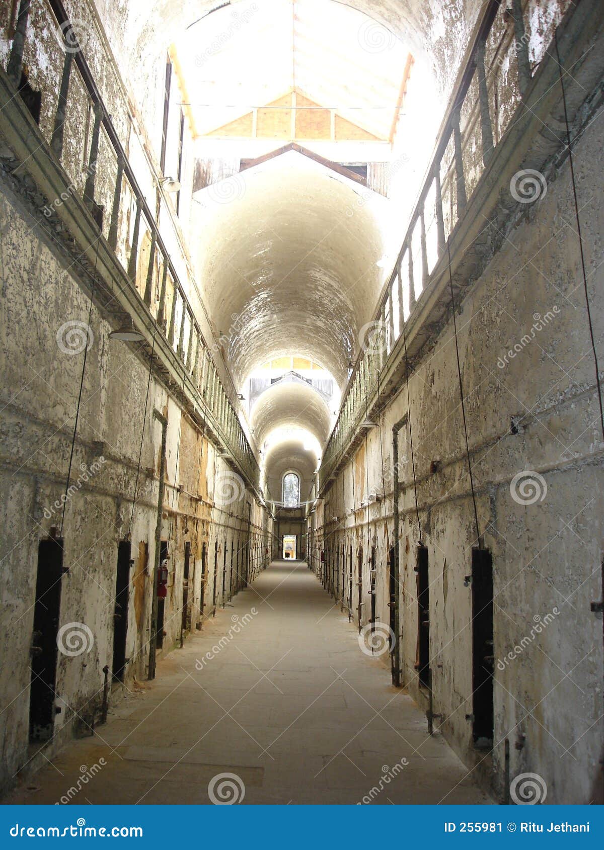 Cells in a Prison stock image. Image of historical, jail - 255981