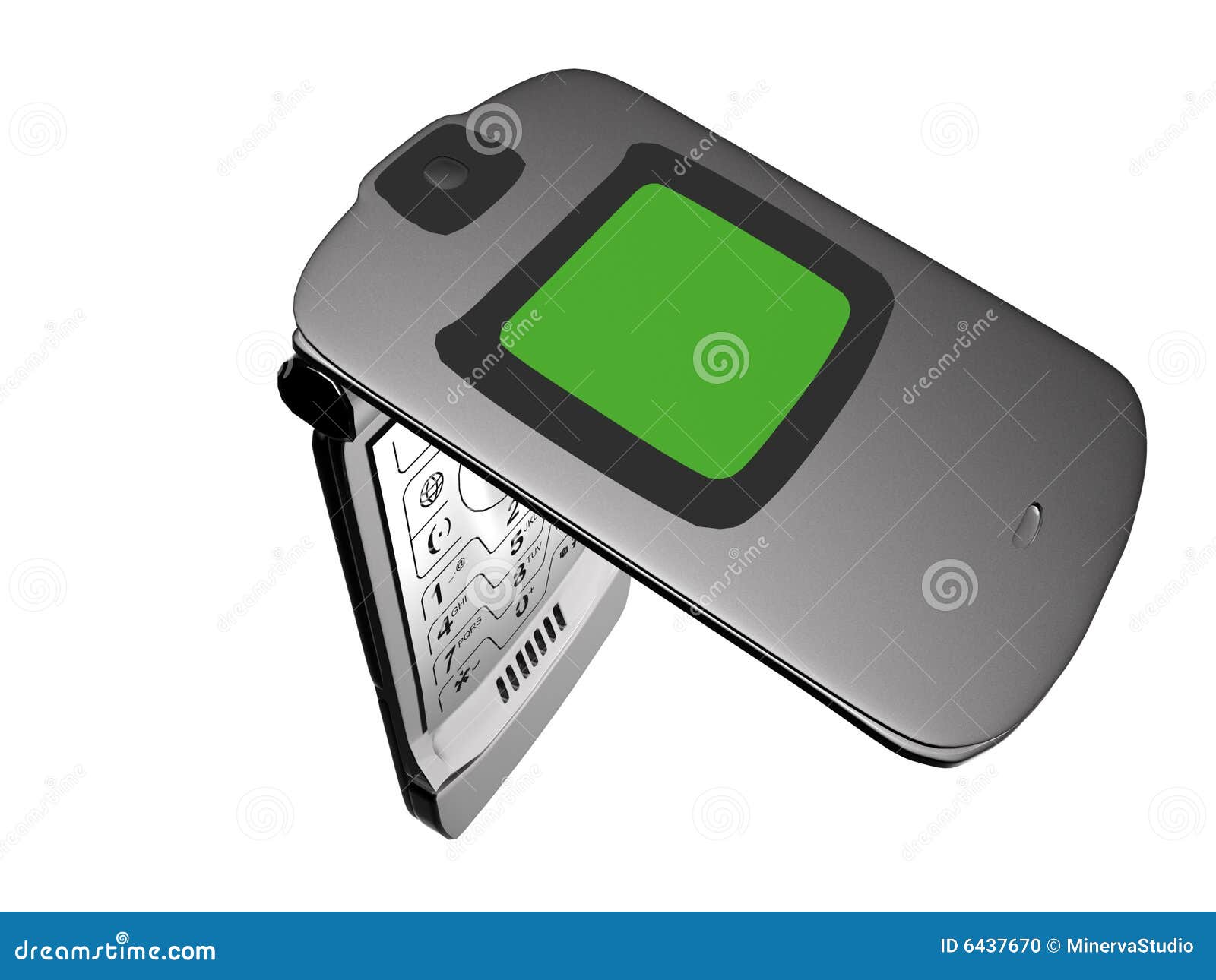 Cellular stock illustration. Illustration of object, convenient - 6437670