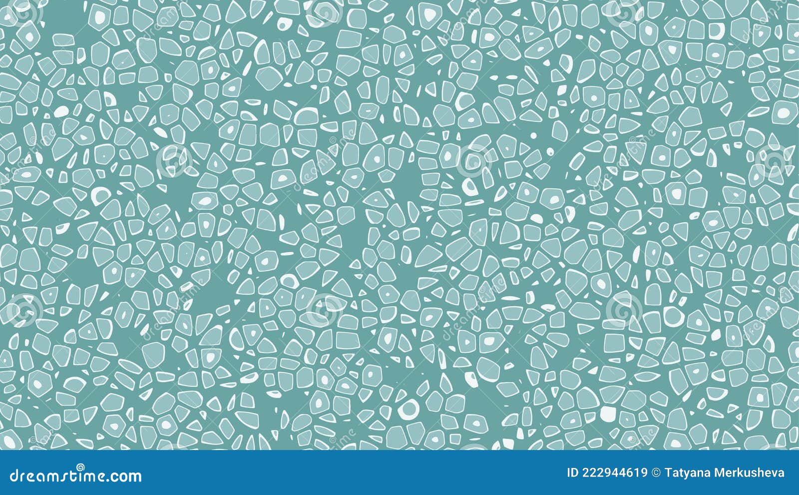 Cellular Abstract Background. Green Cells. Vector Illustration. Stock ...