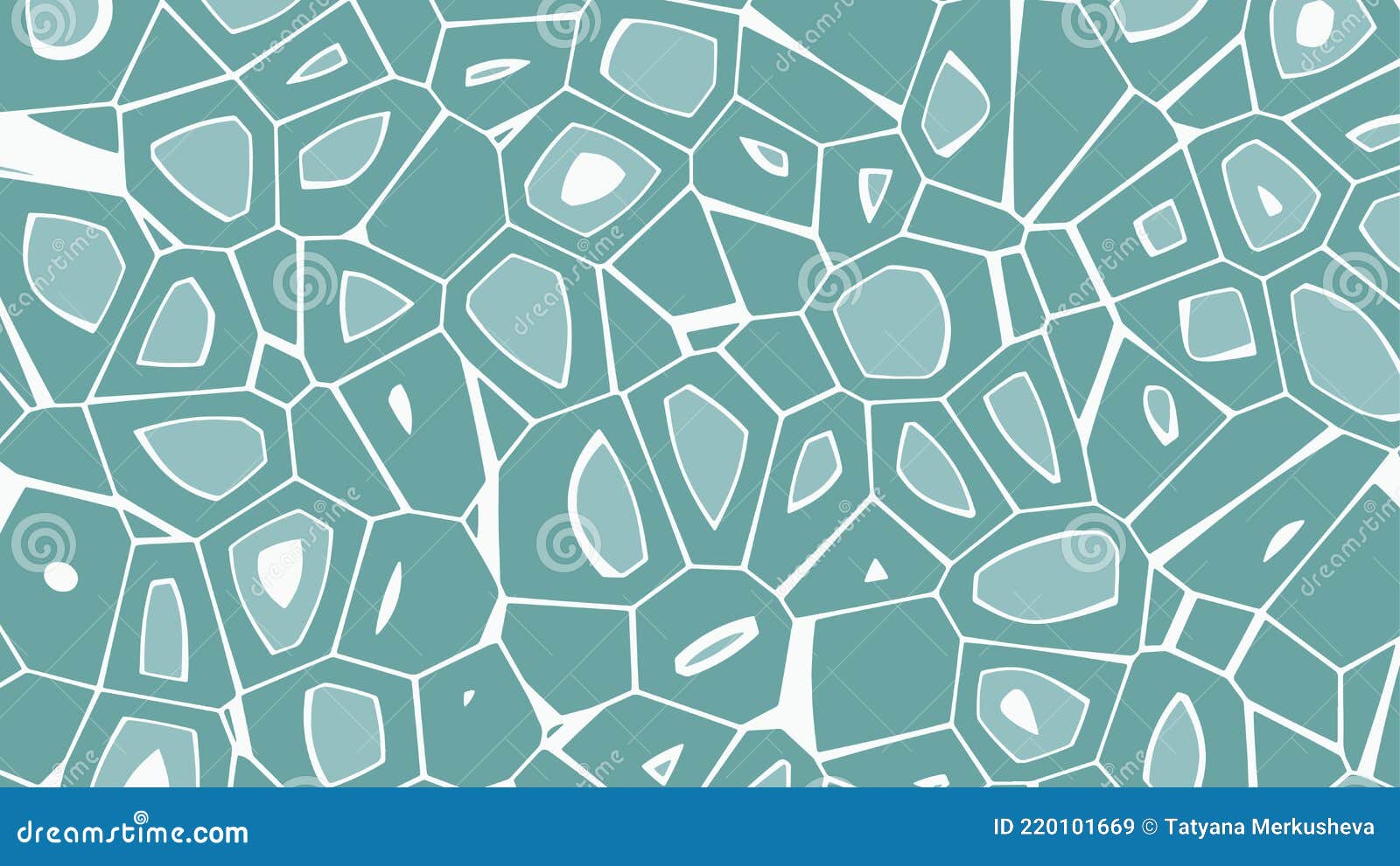 Cellular Abstract Background. Green Cells. Vector Illustration. Stock ...