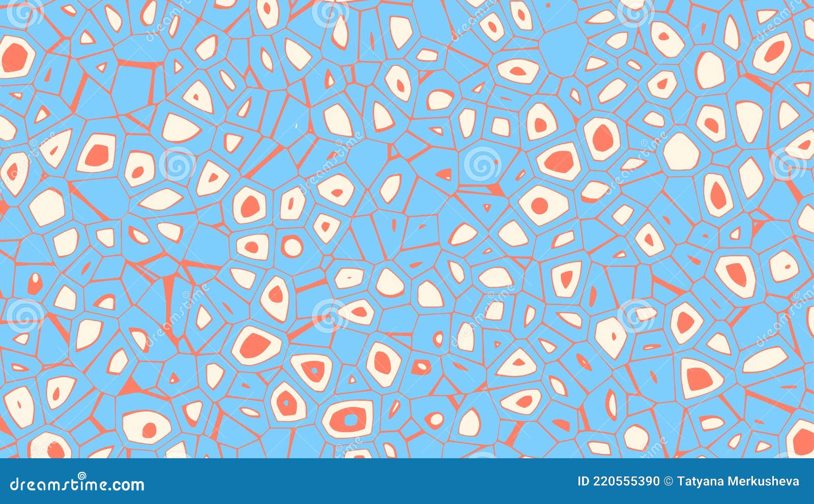 Cellular Abstract Background. Multicolored Cells. Vector Illustration ...