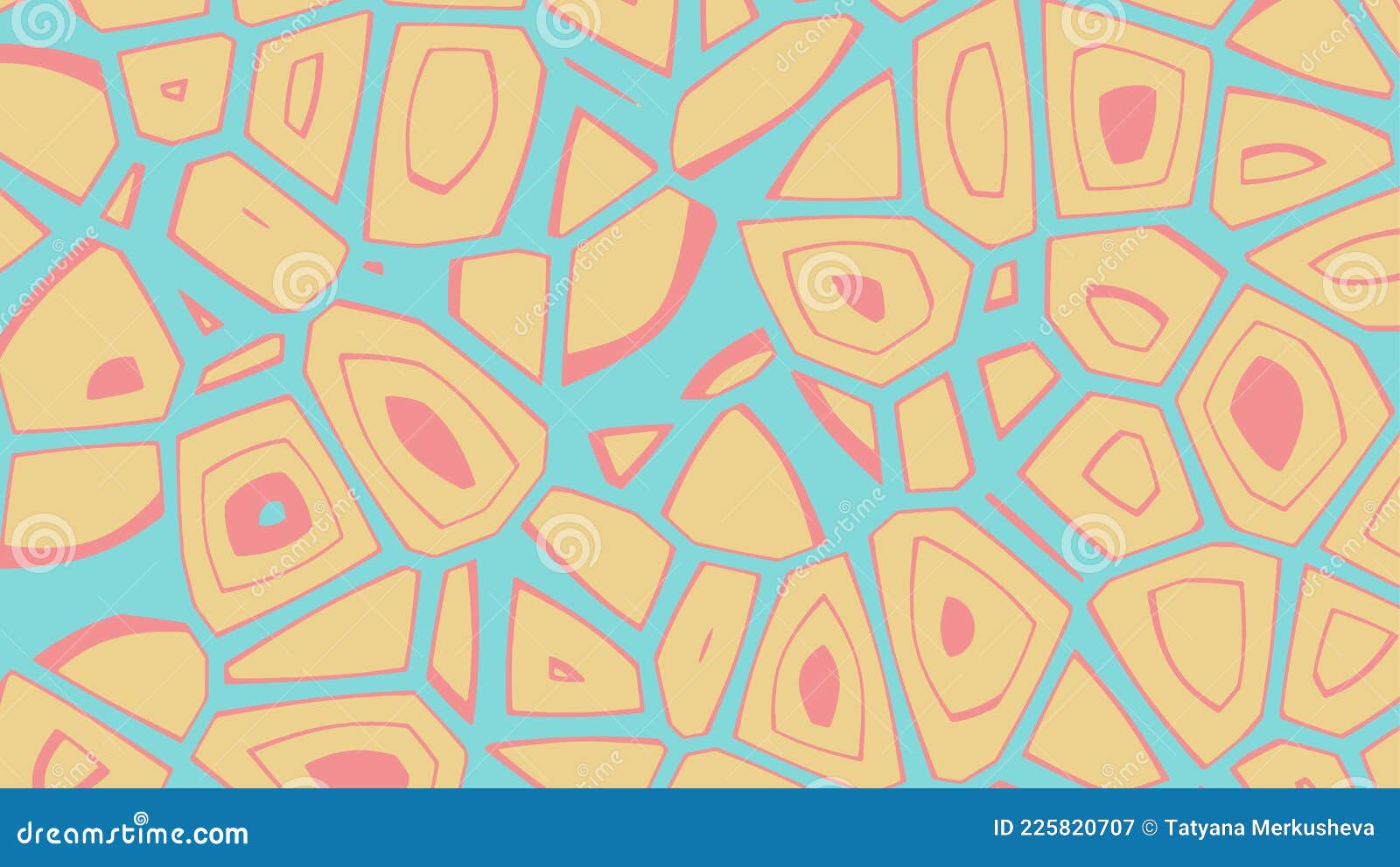 Cellular Abstract Background. Multicolored Cells. Vector Illustration ...