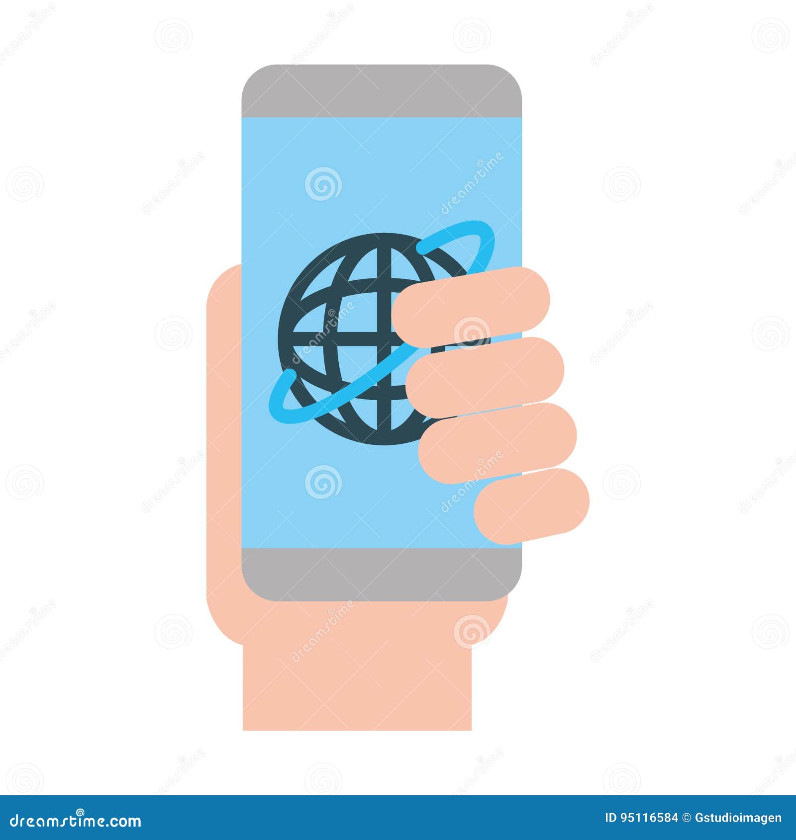 Cellular Connection Technological Information Stock Vector ...