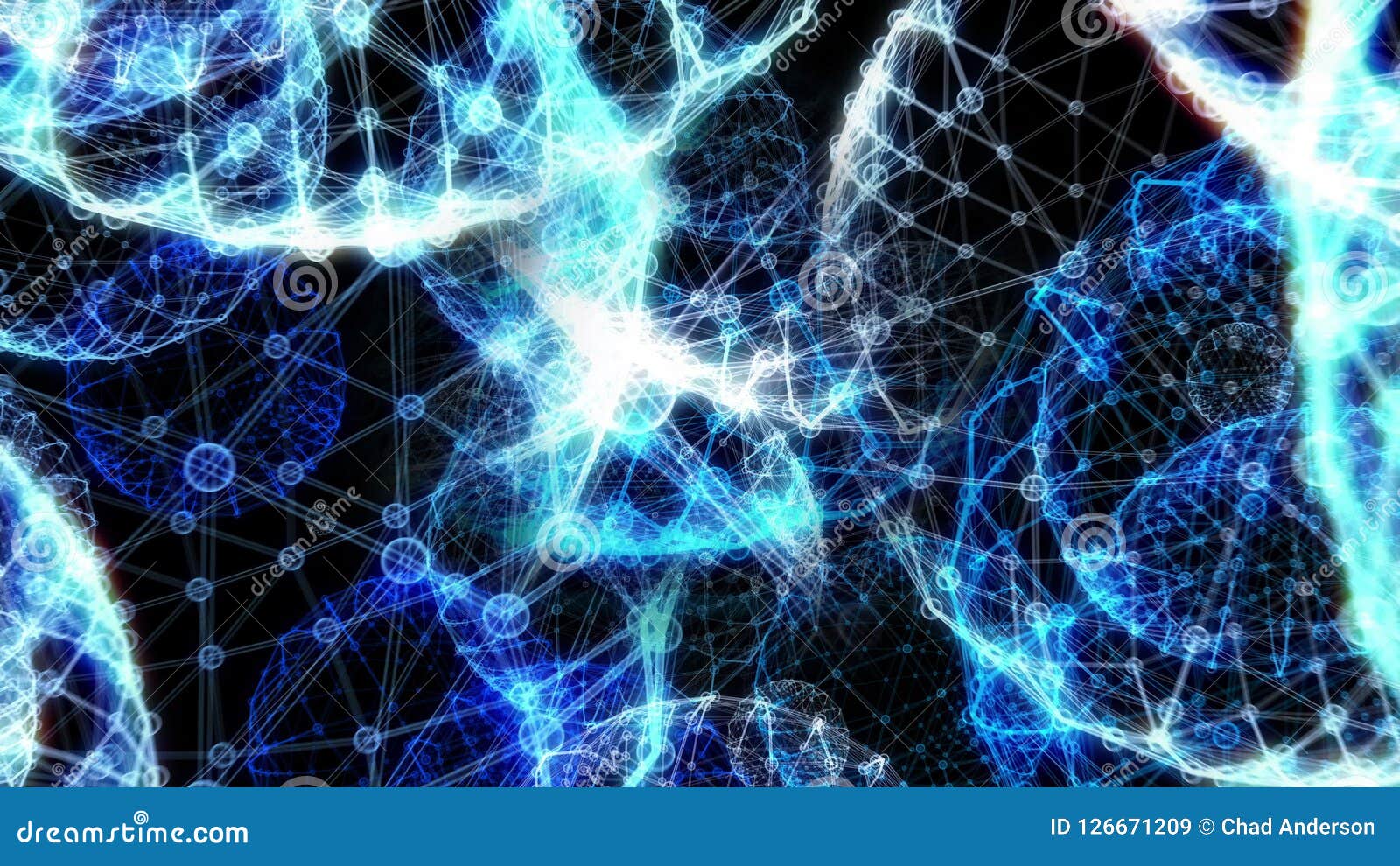 Cellular Digital Graphic Abstract Microscopic Background Stock Video ...