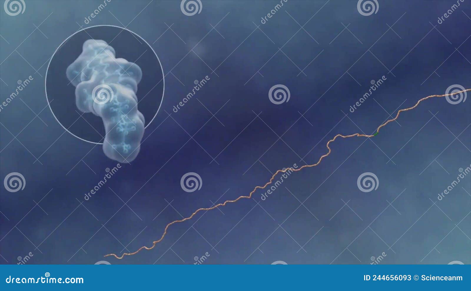 RNA in Disease and Development Stock Illustration - Illustration of ...