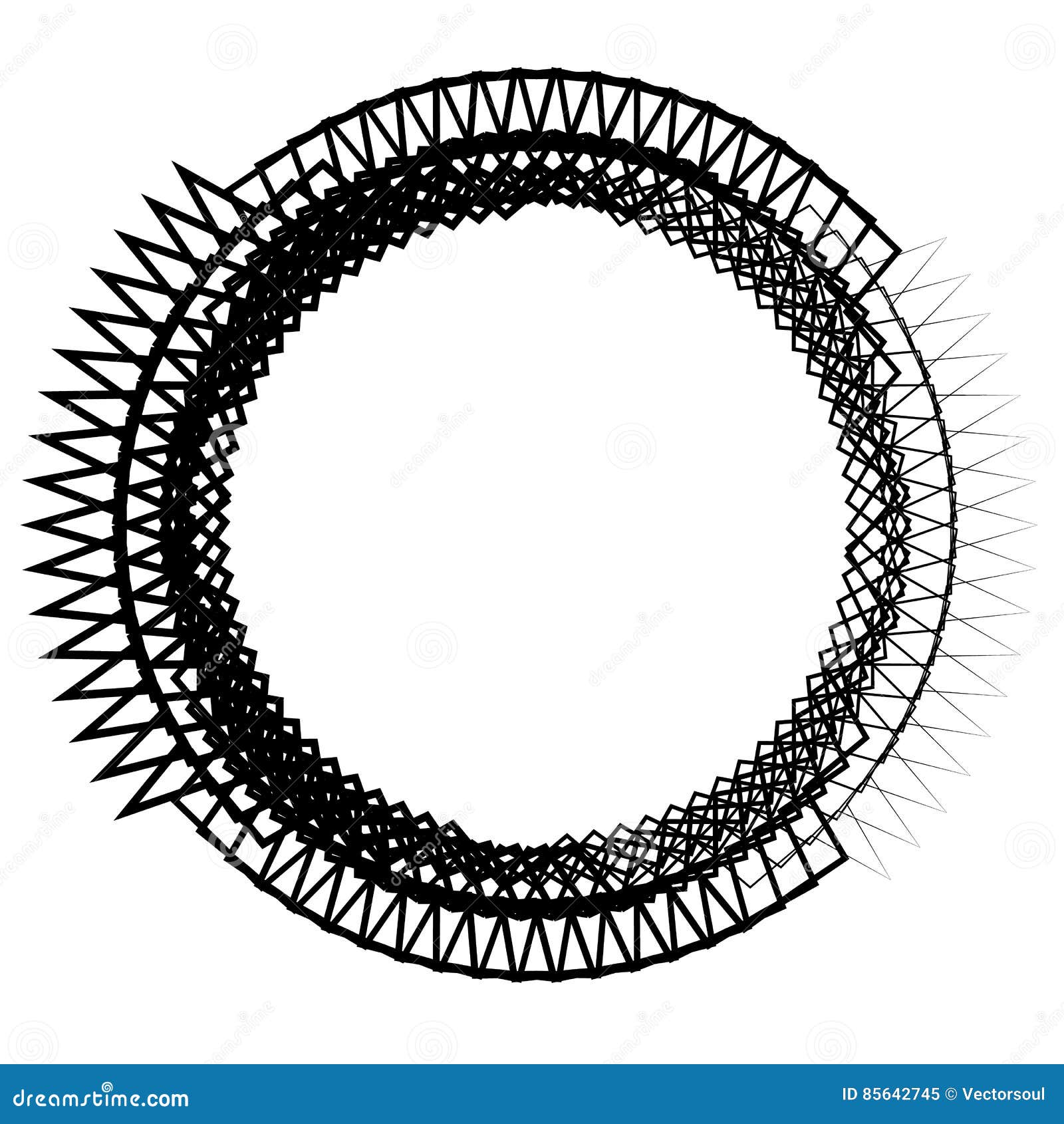 Cellular Grid, Mesh Pattern with Circles from Center Repeatable Stock ...