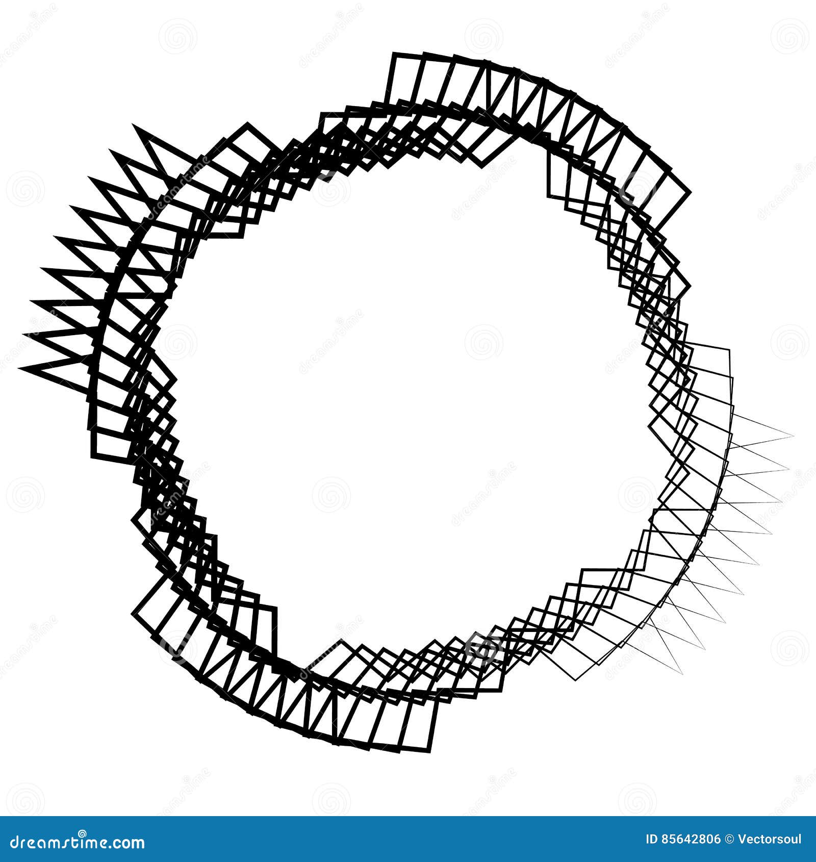 Cellular Grid, Mesh Pattern with Circles from Center Repeatable Stock ...