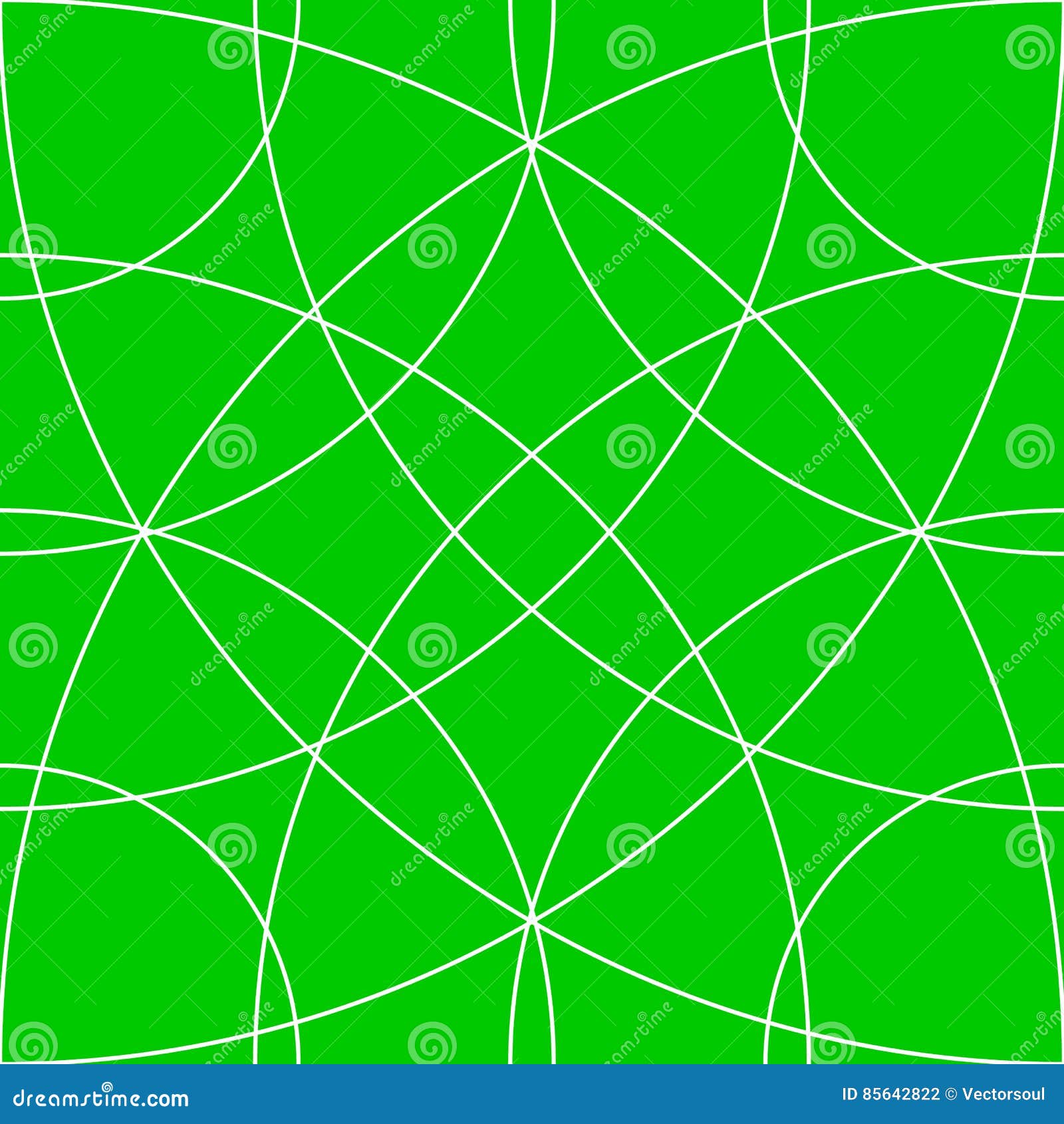 Cellular Grid, Mesh Pattern with Circles from Center Repeatable Stock ...