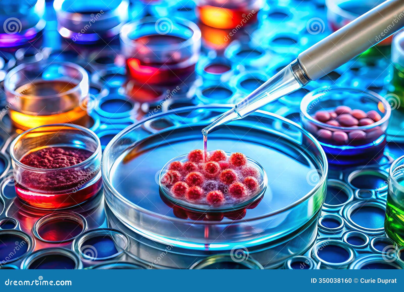 Monocyte Cell In Blood Smear Royalty-Free Stock Image | CartoonDealer ...