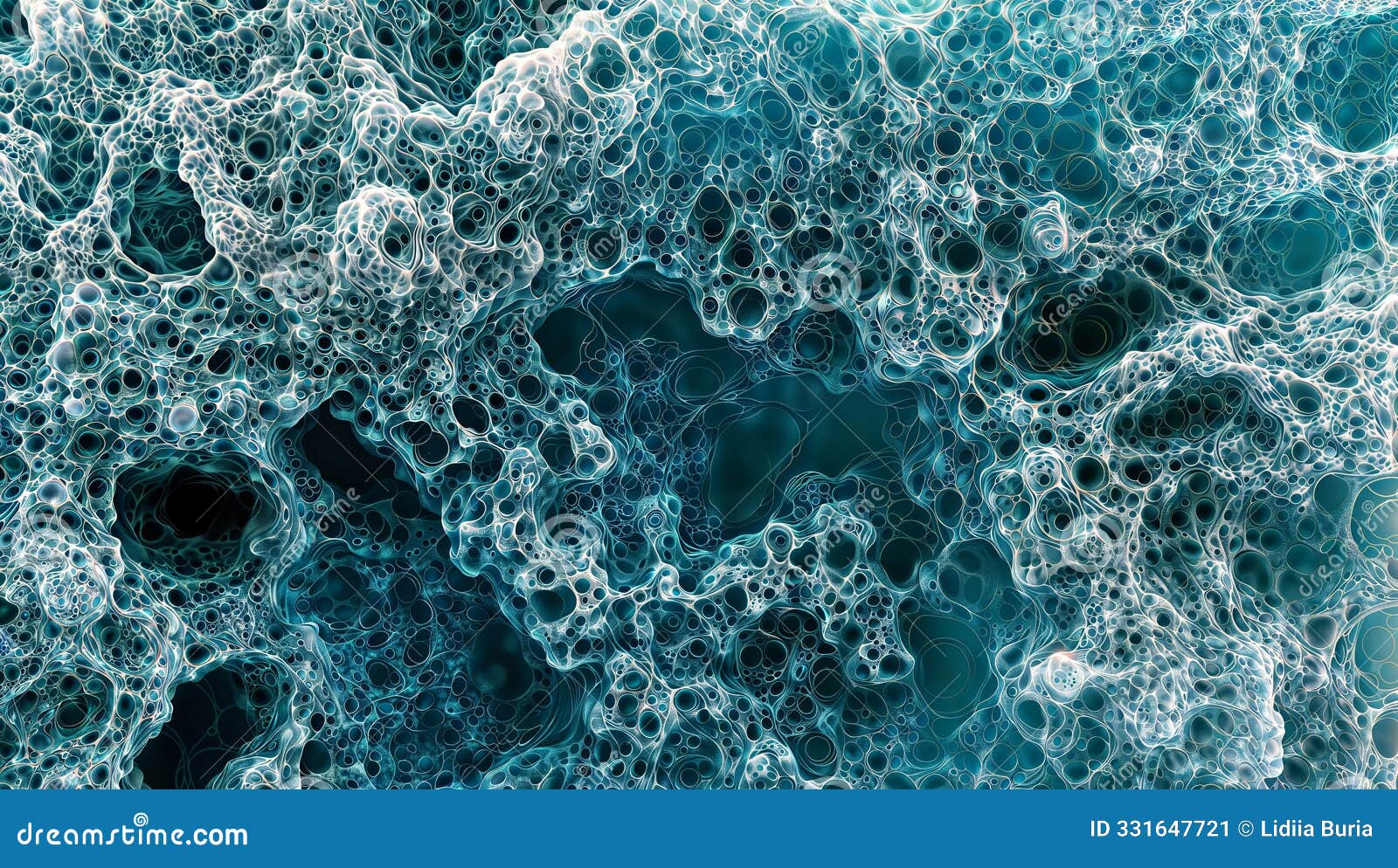 Intricate Cellular Maze Patterns, Generative Ai Stock Illustration ...