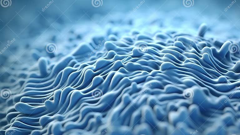 Cellular or Membrane Structure of Tissue Under the Microscope at High ...