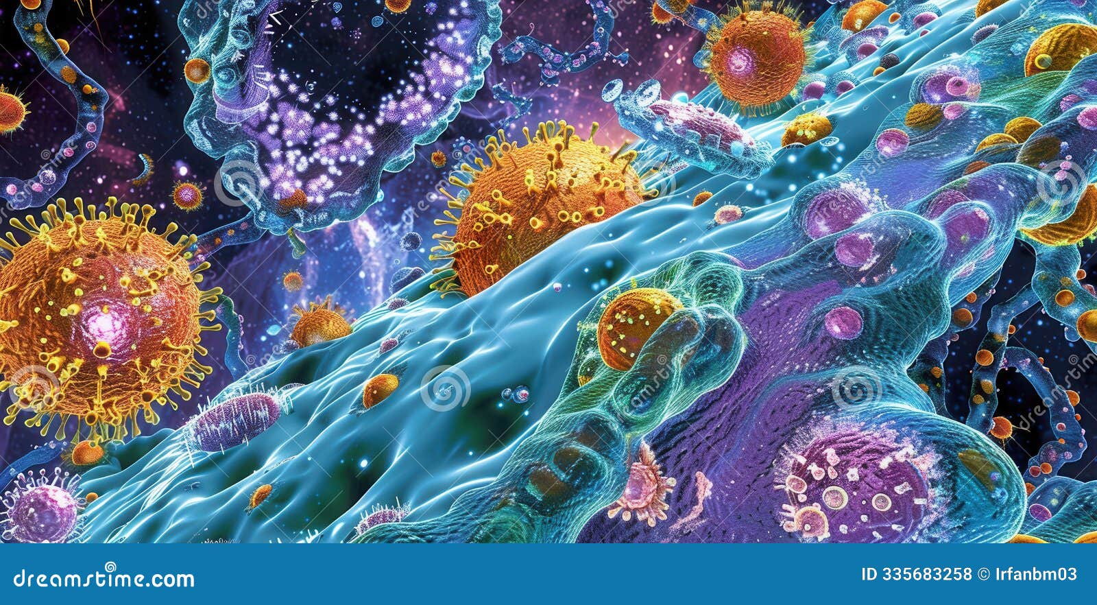 Cellular Membrane Transport. Educational Graphic Illustration of ...