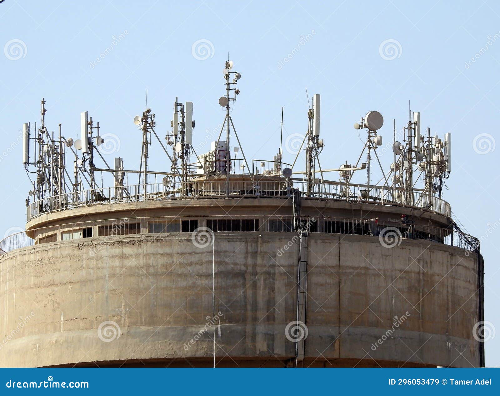 Cellular Mobile Network, a Telecommunications Network Where the Link To ...